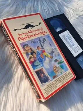 Other | Pippi Longstocking The New Adventures Vhs Movie Video Tape 198s ...